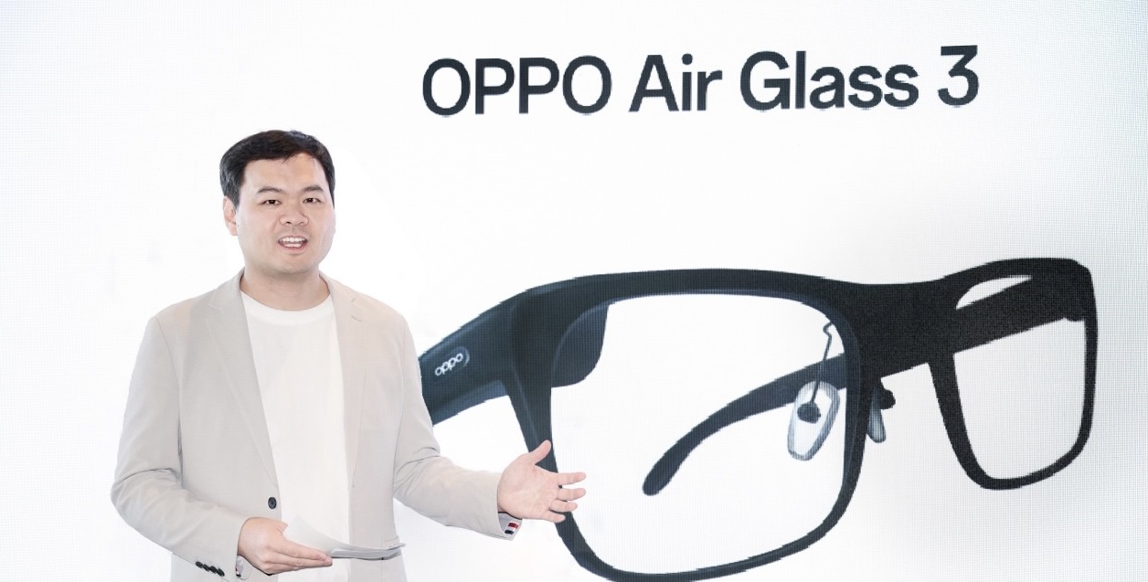 OPPO unveils new OPPO Air Glass 3 at MWC 2024, showcasing innovative ...
